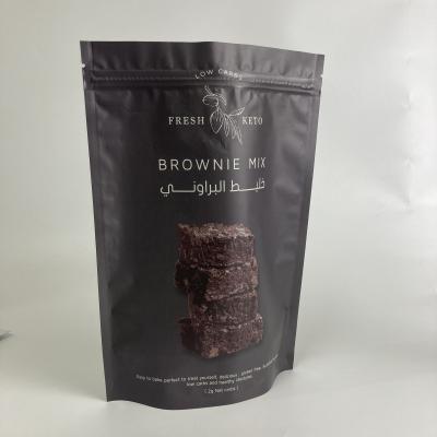 Cina L'imballaggio stampato su ordinazione dello spuntino del commestibile insacca le borse di Matt Finish Stand Up Zipper per l'alimento del forno in vendita