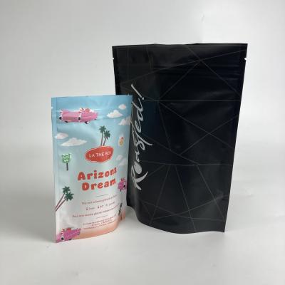 Cina Il commestibile stampato su ordinazione Mylar risigillabile insacca il supporto sulle borse della chiusura lampo per le borse di imballaggio per alimenti del tè con il di alluminio in vendita