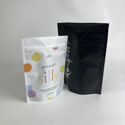 Cina Su ordinazione stampati stanno sulle borse della chiusura lampo per il corpo sfregano le borse di Matt Finish Resealable Plastic Packaging in vendita