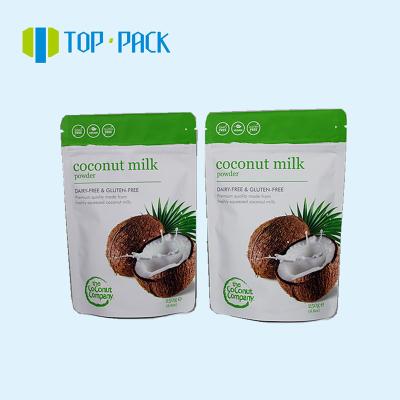 Cina Il latte di cocco della stagnola di Matte Finish Food Packaging Pouches spolverizza la borsa d'imballaggio in vendita