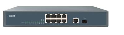 China 10 Port POE Switch With 1 Gigabit SFP and 8 POE+ RJ45 for sale