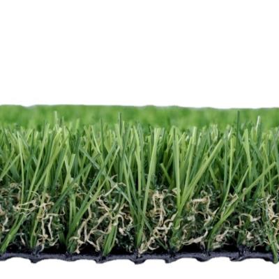 China 50 mm Pile Height Indoor / Outdoor Landscape Kunstgras op maat voor voetbalvelden of landschapsgebieden Te koop