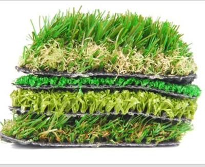 China SBR Latex Backing Synthetisch Landschapsgroen Gras 45 mm Voor het bestraten van vrijetijdsgelegenheden Gezinstuinen En Tuinen Te koop