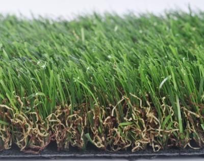 China SBR Latex Backing Synthetisch Landschapsgroen Gras 45 mm Voor het bestraten van vrijetijdsgelegenheden Gezinstuinen En Tuinen Te koop