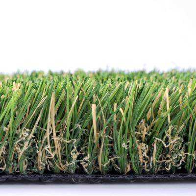 China 5500 Dtex kunstmatig landschapsgras voor huistuin Tuin School en kleuterschool Met een hoge UV-resistentie Te koop