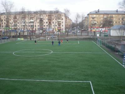China FIFA Approved PE Artificial Turf For Soccer Fields 1.5mm Pile Width for sale