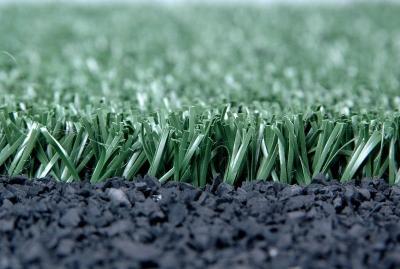 Cina Dtex 10000 Calcio artificiale verde erba finta altezza del mucchio 15 mm Per sport e altre attività all'aperto in vendita