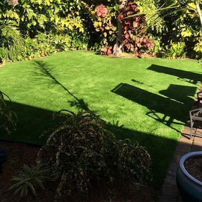 China 45mm Pile Height Landscape Artificial Grass With Flat Shape Yarn Available In Any Length Required for sale