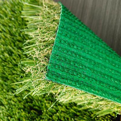 China Verde SBR látex de respaldo 53mm hierba artificial con la mezcla de cuatro colores utilizados para el ocio y la decoración en venta