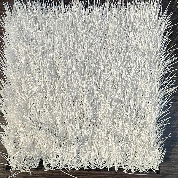 Quality 50mm Customizable Sports Artificial Grass With White Color In 5/8 Guage And 8000 Dtex for sale