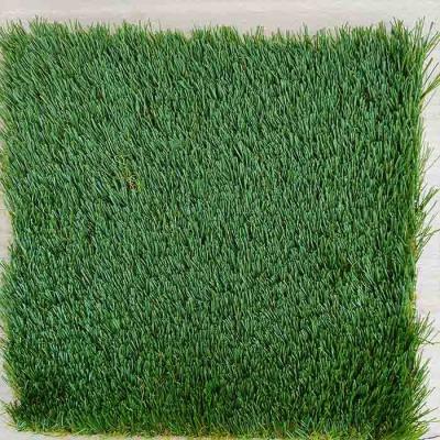 Cina Acciaio adesivo per paesaggio artificiale e 8800 Detx 35mm di erba sintetica verde in vendita
