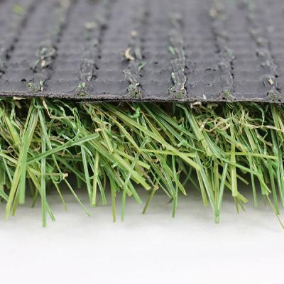 China 30 mm Pile Height Landschap Synthetisch gras 6700 Dtex Decoraties UV-bestand Te koop