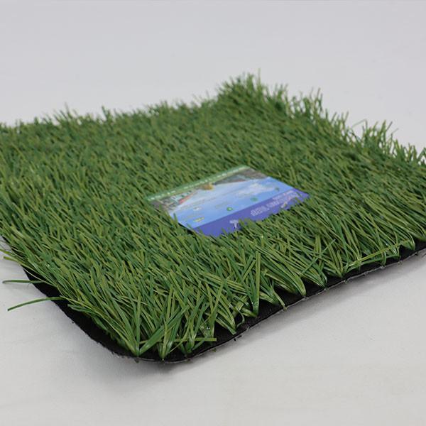 Quality 50mm Football Artificial Turf Stable Reinforced With CPP+PP Base Fabric Latex for sale