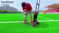 55mm FIFA Padrão Futebol Grama de Erva Artificial Futsal Terra de Baixa Manutenção Adesivo de Látex
