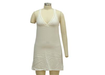 Cina Vestito dalla notte delle donne sexy comode della capezza del collo di usura casuale bianca delle signore in vendita