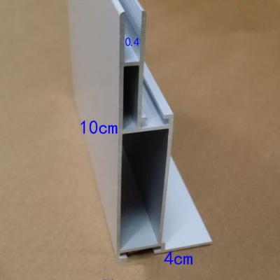 China exhibición superior interior de la muestra de publicidad del perfil del lado del signle del 10cm de la tela de la tensión de la exhibición de la caja de aluminio de la muestra en venta