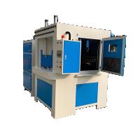 China Fully Automatic Satellite Multi Rotary Table Sand Blasting Machine 6 Station 380V for sale