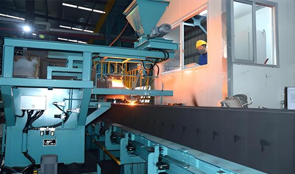 Quality High Speed Fully Automatic Vertical Foundry Molding Machine For Pipe Fittings for sale