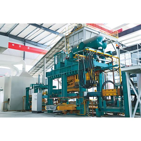 Quality Hydraulic Pressing Automatic Flask Foundry Molding Machine For Bigger Castings for sale
