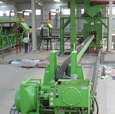 China Steel Pipe Inner Wall Surface Shot Blasting Machine For Pipes Diameter Over 500mm for sale
