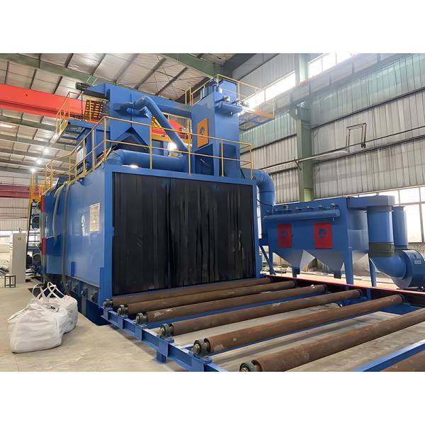 Quality Large Roller Conveyor Shot Blasting Machine For Steel Structure Cleaning for sale