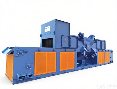 China Automatic Control Mode Wire Mesh Shot Blasting Machine With Cleanliness Sa2.5-3.0 for sale