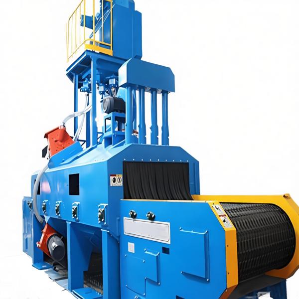 Quality Automatic Wire Mesh Shot Blasting Machine Utilizing ABB  Motor Noise Level Below 90 DB for sale