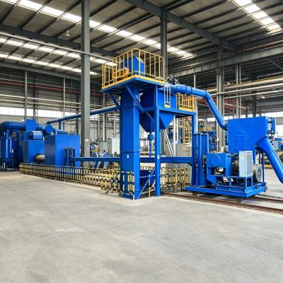 China Steel Pipe Internal Blasting Machine Featuring Energy Saving Technology and Robust Components for Industrial Pipe Treatment for sale