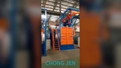 Spinner Hanger Shot Blasting Machine for Complex Parts