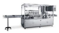 China Automatic Linear Tracking Liquid Filling And Capping Machine for sale