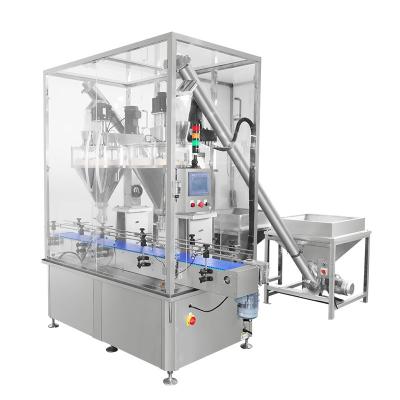 China Lineare Doppelkopf automatische Pulverfüllmaschine aus Edelstahl zu verkaufen