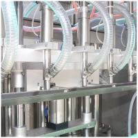 China Automatic Linear Tracking Liquid Filling And Capping Machine for sale
