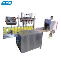 China Automatic Plastic Bottle Rotary Screw Capping Machine 60-200 CPM 440V for sale