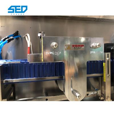 China PVC 100 Bottles/Min Liquid Filling Machine Five Head Sealing for sale