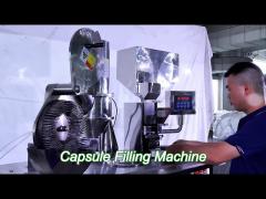 Macchina semiautomatica di riempimento di capsule di polvere di erbe