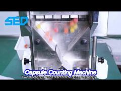 semi automatic 6 channels capsule counting machine gummy counter
