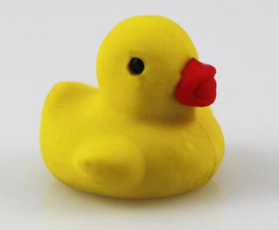 China duck shaped eraser from china direct factory and supplier for sale