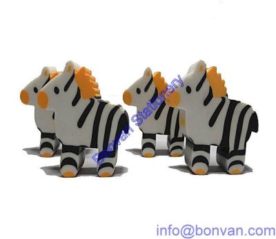 China children animal shape toy eraser,children animal eraser, toy eraser for sale