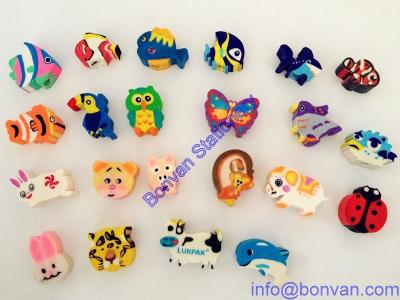 China small size beautiful kids eraser,good looking children eraser for sale