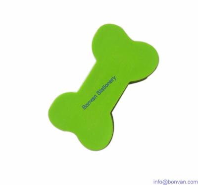China bone shape eraser,bone design rubber eraser,logo can be printed for sale