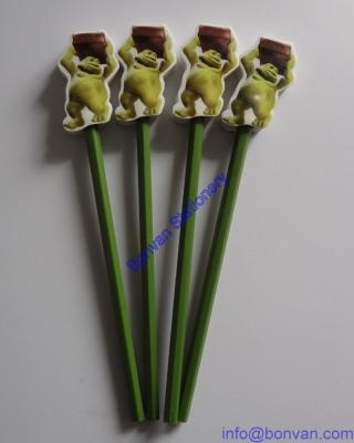 China logo customized eraser, pencil eraser set,kids pencil topper eraser set for sale
