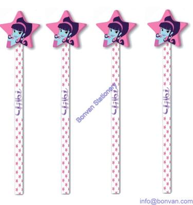 China star shape eraser,star printed gift eraser for advertising, eraser for promotion for sale