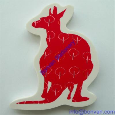 China cartoon big eraser, gift printed jumbo eraser, made by china factory directly for sale