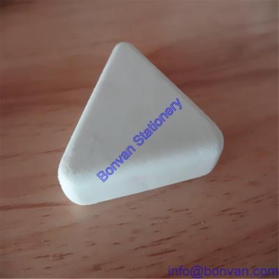 China 3D triangular eraser, triangular shape eraser,triangular design promotional eraser for sale