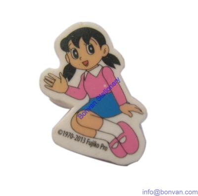China brand name stationery,logo printed stationery eraser,gift promotional eraser for sale