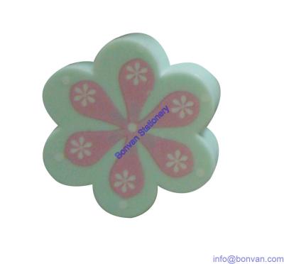 China flower eraser,flower design eraser, promotional gift flower eraser from china factory for sale