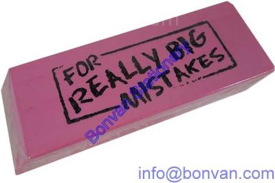 China giant pencil eraser,kids jumbo eraser,pencil rubber eraser for sale