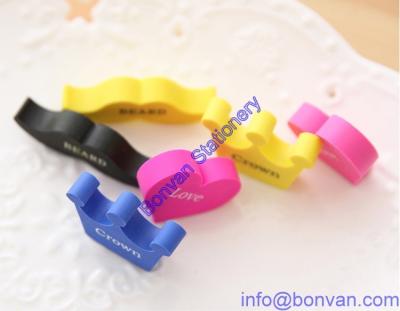 China crown gift eraser, crown shape eraser for kids gift promotional use from factory for sale