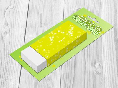 China blister card packed promotional eraser,big white eraser,giant office eraser for sale