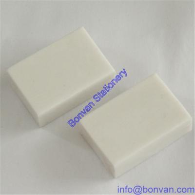 China white office eraser,white color office rubber eraser, office pencil eraser for sale